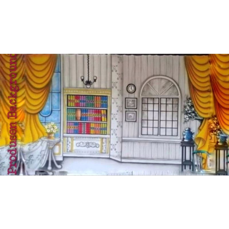 Jual Kain Background Wisuda Tirai Kuning 3x6m Backdrop Studio Photo ada ...