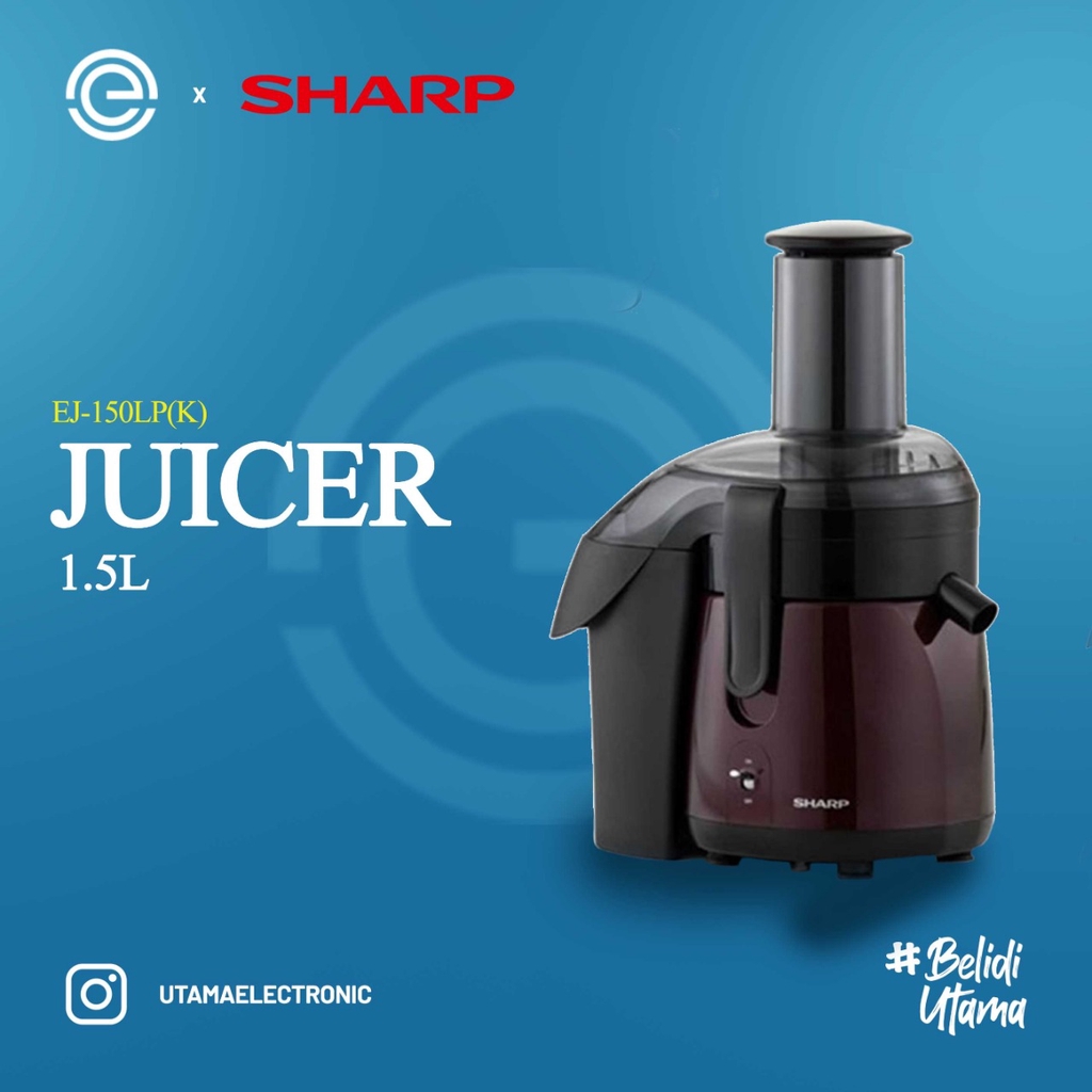 Jual SHARP Juicer 1.5 Liter EJ-150LP(K) Indonesia|Shopee Indonesia
