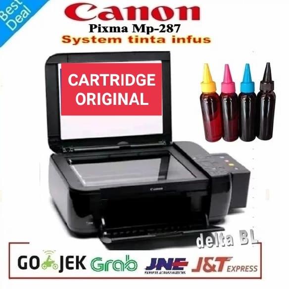 Jual PRINTER CANON MP287 ALL-IN-ONE PRINT SCAN DAN FOTO COPY FULL COLOR ...