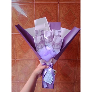 Jual READY BUKET UANG BUCKET UANG ASLI 10 RIBUAN BUKET WISUDA BUCKET ...