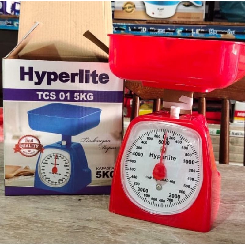Jual Timbangan Dapur 5 Kg HYPERLITE TCS 01 5 KG Timbangan Kue Timbangan ...