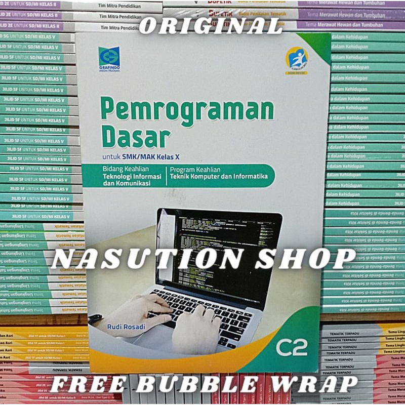 Jual Buku Pemrograman Dasar Kelas X / 1 SMK Grafindo K13 Edisi Revisi ...
