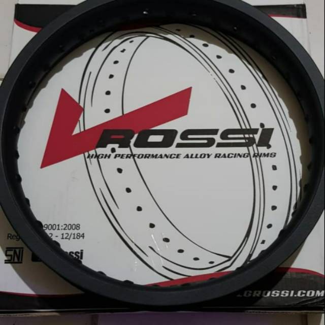 Jual Velg vrossi type wm warna hitam doff (ring 17 / 18) | Shopee Indonesia