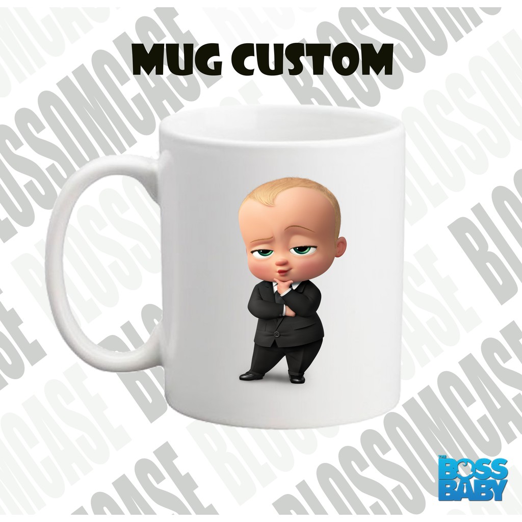 Jual Mug Gelas Custom Boss Baby | Shopee Indonesia