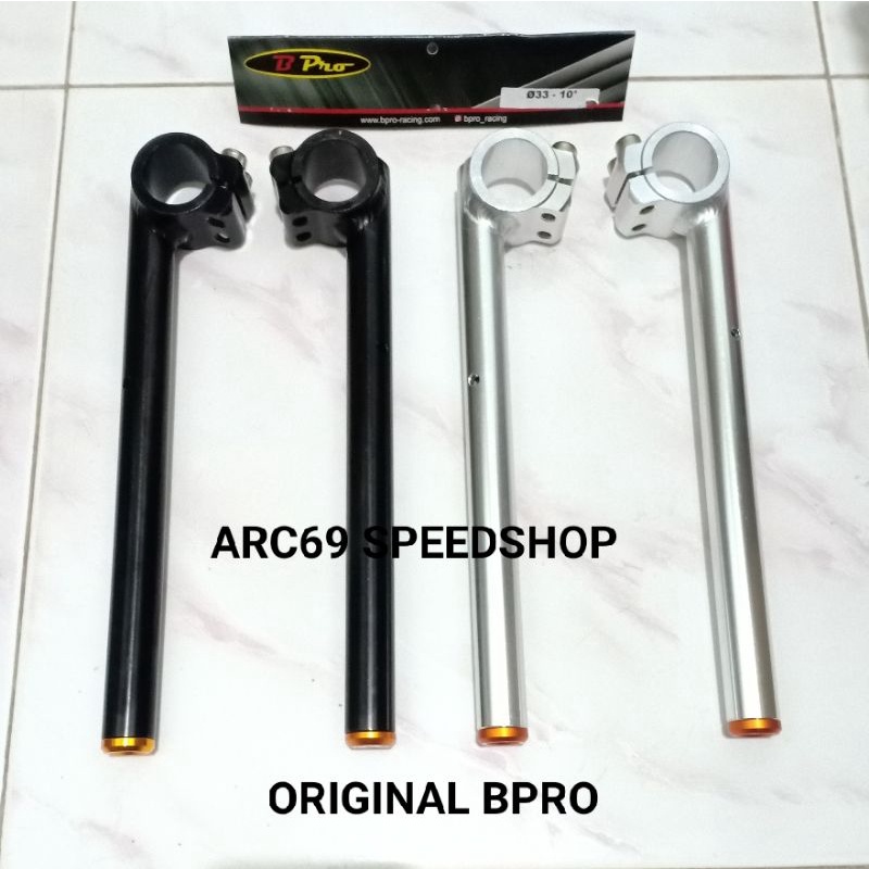 Jual Stang Jepit Stang Bpro Original ukuran 33mm 10derajat NINJA R-RR ...