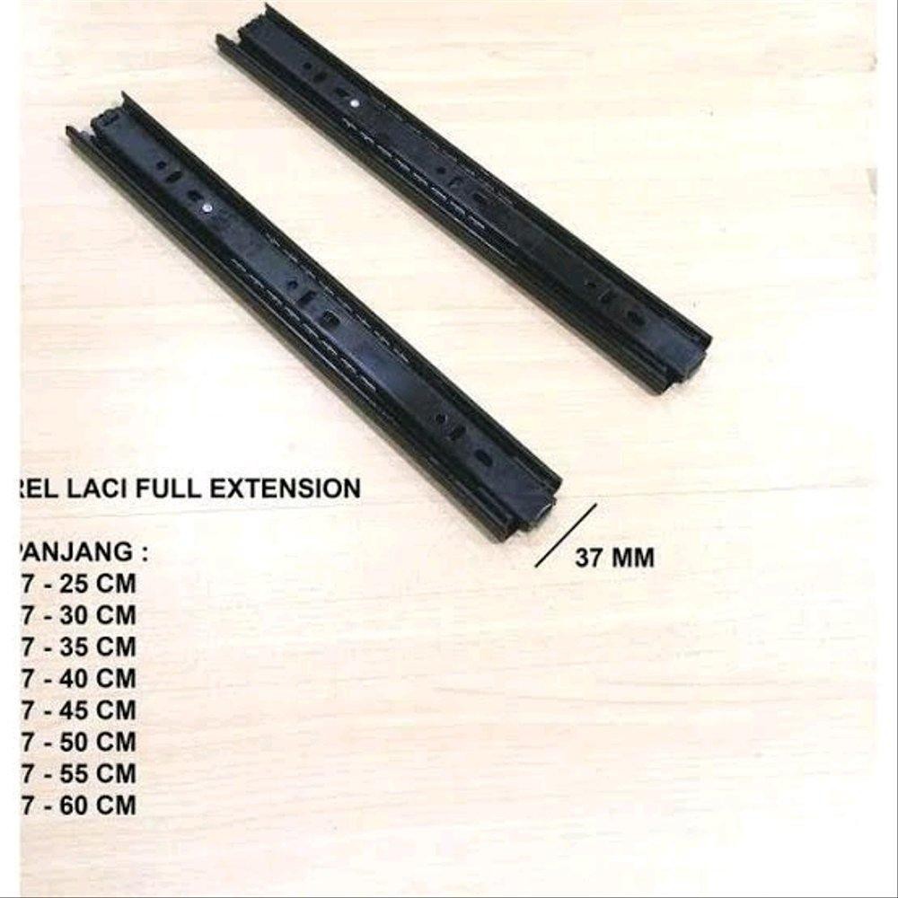 Jual Rel Laci Huben Double Track 50 Cm Bahan Besi Relling Dobel Tarik ...