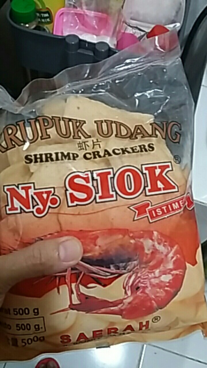Ny Siok Kerupuk Udang Oval 500 G | Shopee Indonesia