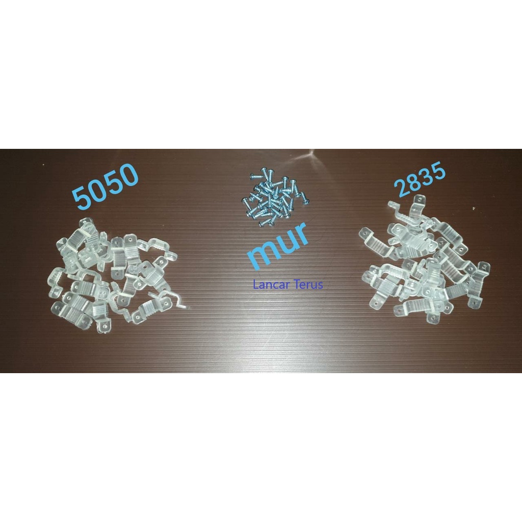 Jual Klem Led Strip Bening Selang 220V 2835 / 5050 per pcs | Shopee ...