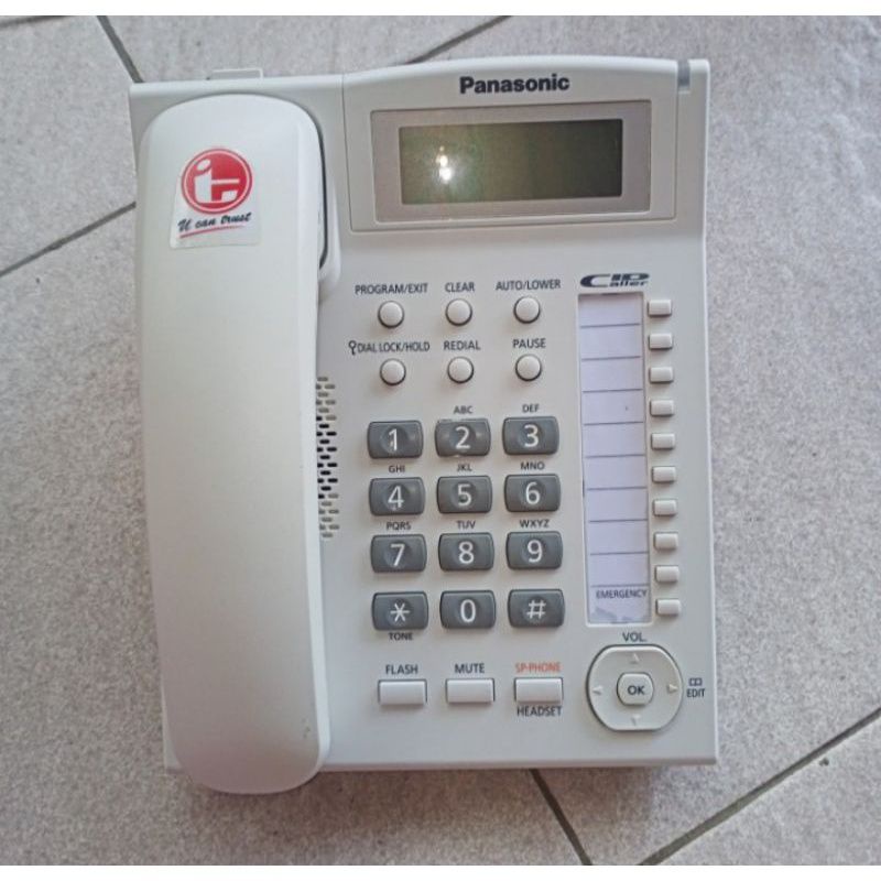 Jual TELEPON RUMAH INDIHOME PANASONIC KX-T880 second | Shopee Indonesia
