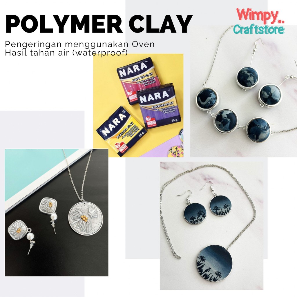 Jual NARA Polymer Clay Fresh Bahan Clay Sculpting Modeling Modelling ...