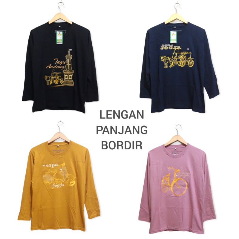 Jual KAOS JOGJA LENGAN PANJANG BORDIR KATUN | khas jogja | oleh oleh ... Jual KAOS JOGJA LENGAN PANJANG BORDIR KATUN | khas jogja | oleh oleh ...