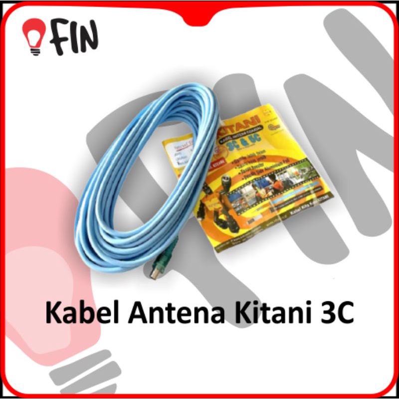 Jual Kabel Antena Kitani 3C 10 dan 15 meter | Shopee Indonesia