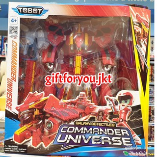 Jual Tobot Galaxy Detectives GD Commander Universe Mainan Figure Robot ...