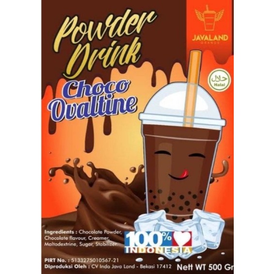Jual Powder Drink Rasa Choco Ovaltine Javaland 1 KG | Shopee Indonesia
