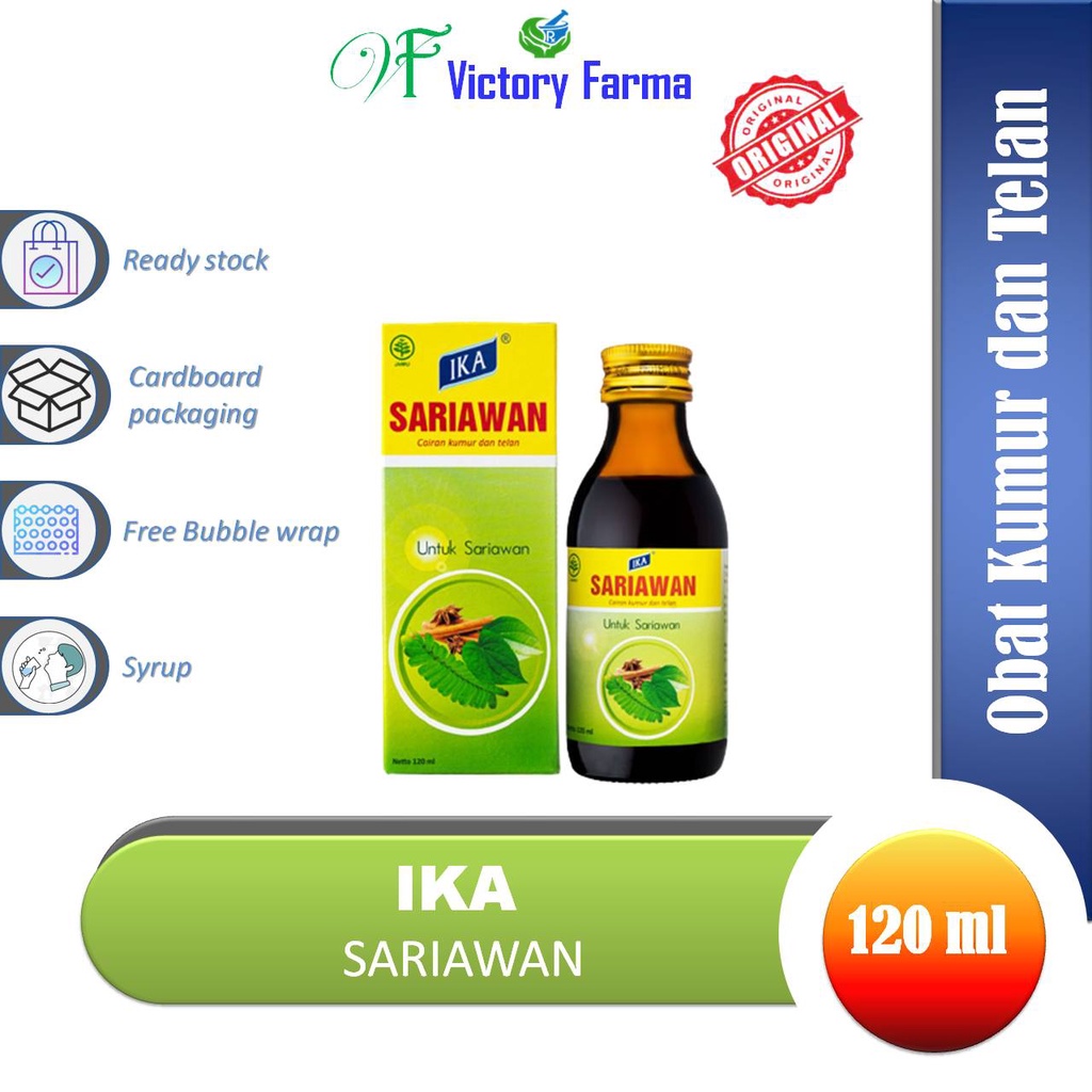 Jual IKA Sariawan 120 Ml Obat Saraiwan Obat Kumur Shopee Indonesia