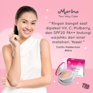 Jual Bedak Padat Marina Spf 20 10g | Shopee Indonesia