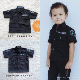 Jual BISA COD - BAJU SERAGAM PROFESI REPORTER TRANS TV TRANS 7 ANAK DAN ...