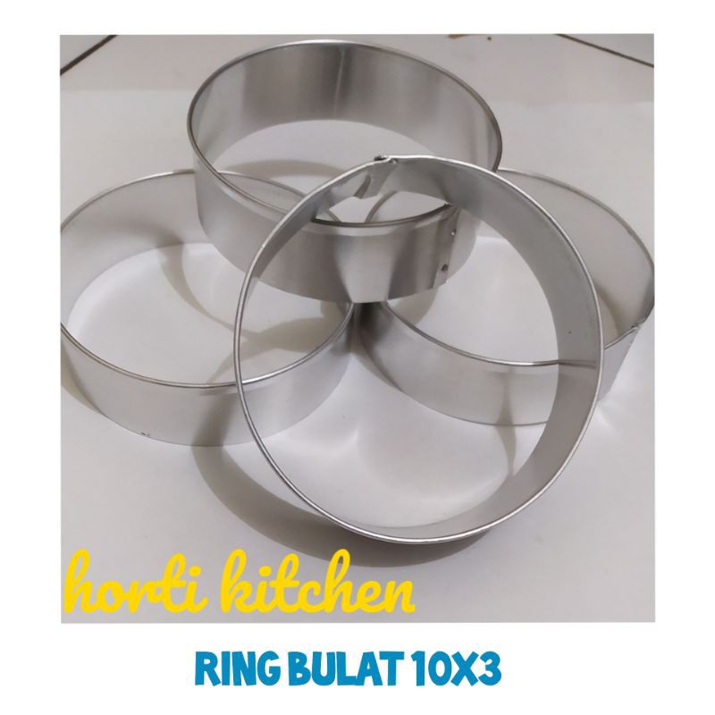 Jual ring roti bulat / cetakan roti burger / ring roti burger alumunium ...