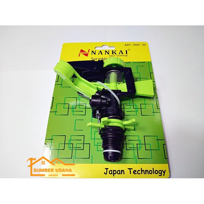 Jual Sprinkler PVC Taman Air Sprinkle springkel plastic NANKAI Rotary ...