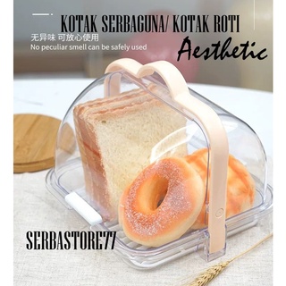 Jual Box Roti Aesthetic/ Bread Storage / Penyimpanan Roti | Shopee ...