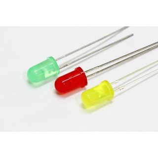 Jual Jual LED WARNA MERAH KUNING HIJAU 5mm ARDUINO min order 30 Murah ...