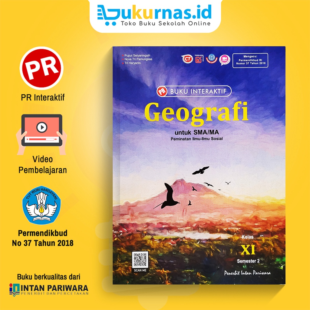 Jual Buku PR Interaktif Geografi SMA/MA Kelas 11 Semester 2- Intan Pariwara | Shopee Indonesia