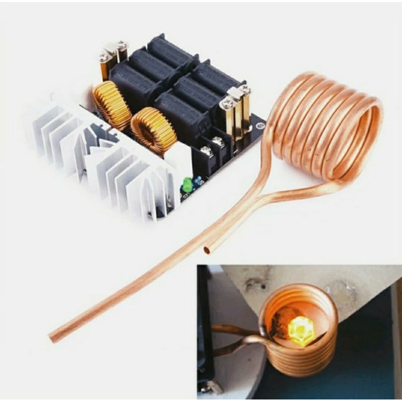 Jual ZVS 1000W 12V-48V 20A Induction Heater Heating Pemanas Induksi Indonesia|Shopee Indonesia