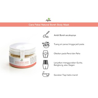 Jual AQUILA BOREH BODY MASK PASCA MELAHIRKAN / Tapel Perut Indonesia ...