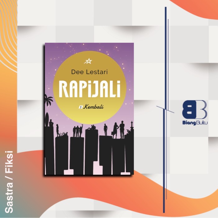 Jual Buku Novel Rapijali 3: Kembali - Dewi Lestari Ori Bentang Pustaka ...