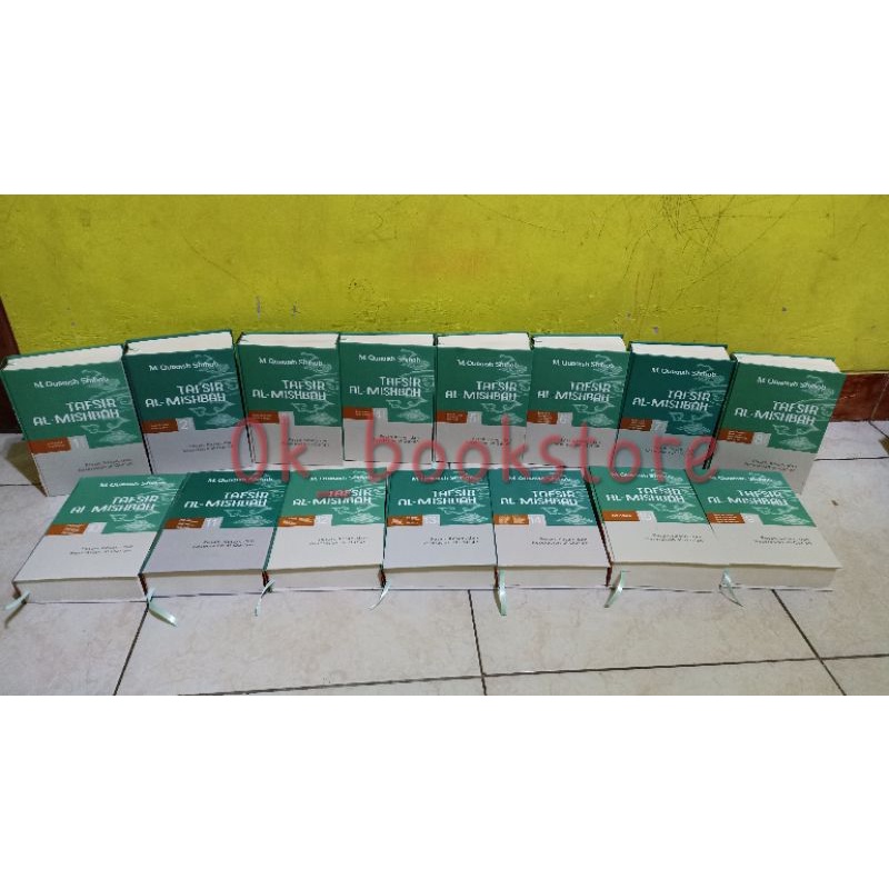 Jual TAFSIR AL MISBAH 1 SET HARDCOVER (JILID 1-15) | Shopee Indonesia