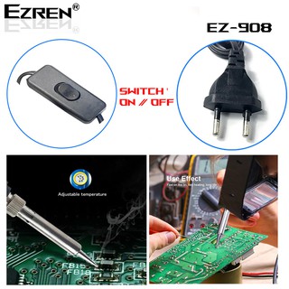 Jual Ezren EZ-908 Solder Tangan Soldering Iron Switch On Off Welding ...