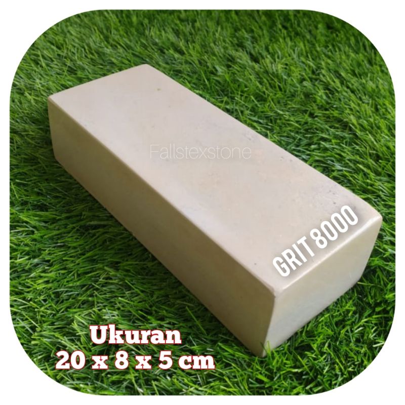 Jual Batu asah super halus grit 8000 ukuran 20x8x5cm | Shopee Indonesia