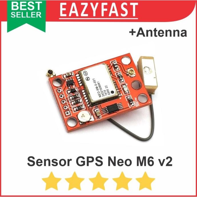 Jual Module GPS Sensor Posisi Lokasi Map GY Ublox Neo M6 M-6 M 6 V2 ...