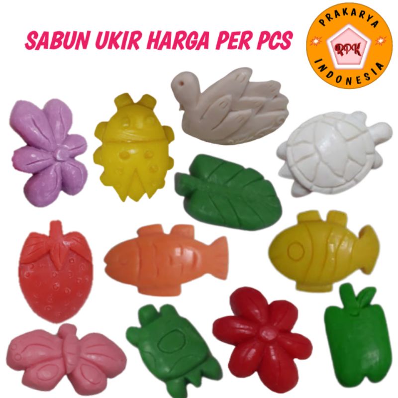 Jual KERAJINAN SABUN UKIR| PRAKARYA BAHAN LUNAK | Shopee Indonesia