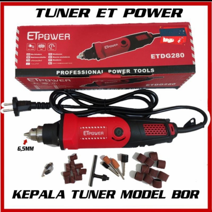 Jual Mesin bor lurus ET POWER ETDG280 - straight drill ET power tuner ...
