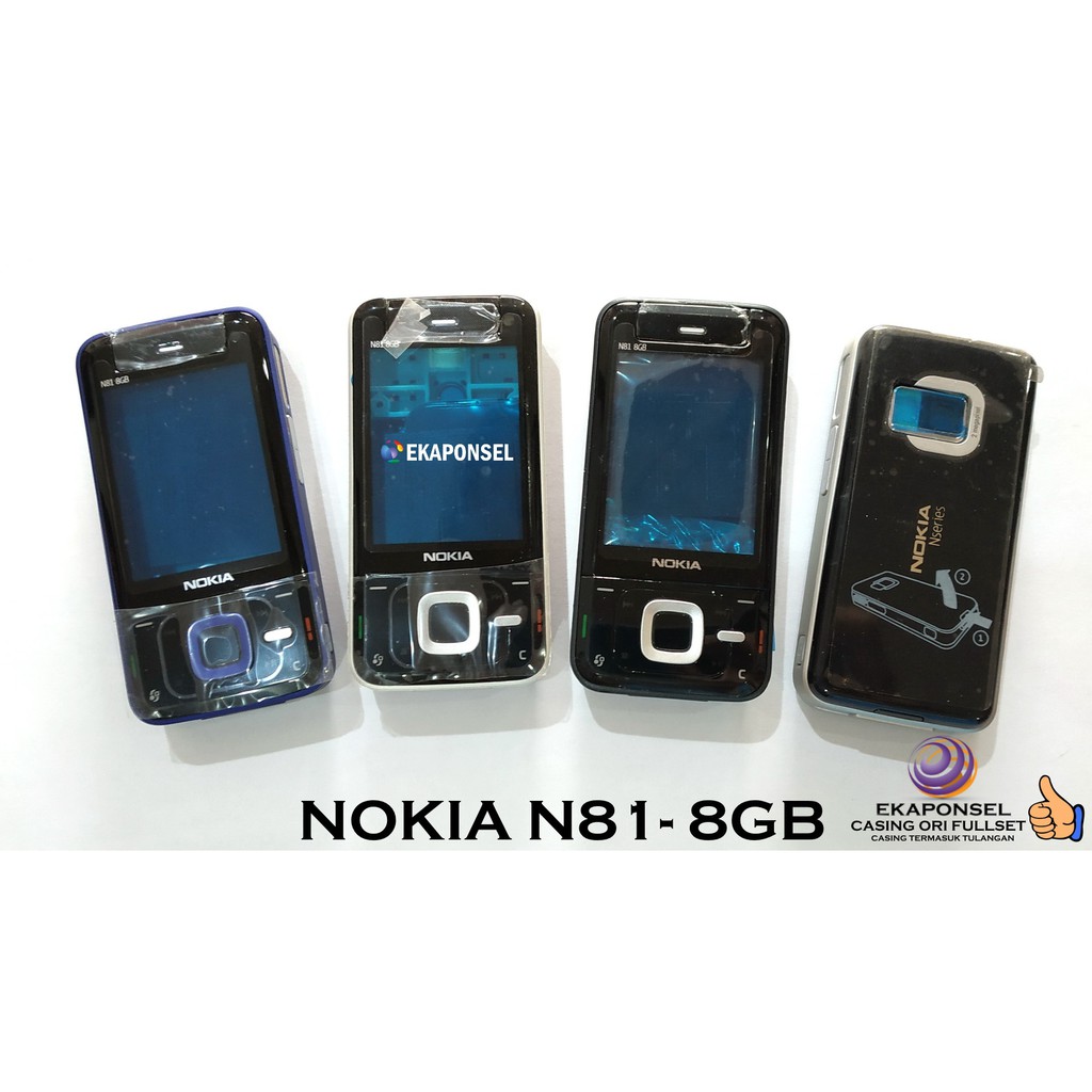 Jual NOKIA N81 8G CASING HOUSING FULLSET ORI | Shopee Indonesia