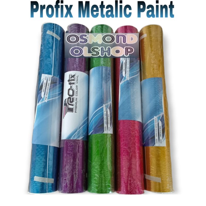 Jual Stiker Scotlite Profix Mettalic Paint (Per Meter) Indonesia|Shopee ...