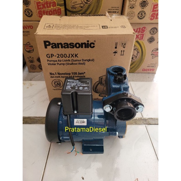 Jual Pompa air PANASONIC GP- 200JXK sumur dangkal 200watt | Shopee ...