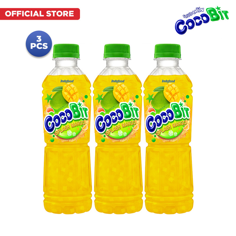 Jual Fruitamin Cocobit Mango 350 ml x 3 pcs Indonesia|Shopee Indonesia
