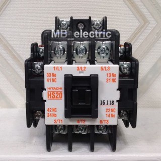 Jual Hitachi HS20 (1A1B) (22A) Electromagnetic Contactor | Shopee Indonesia