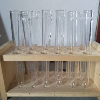 Jual Tabung Reaksi Kaca PYREX 16 x 150 mm dan berbagai ukuran | Shopee ...