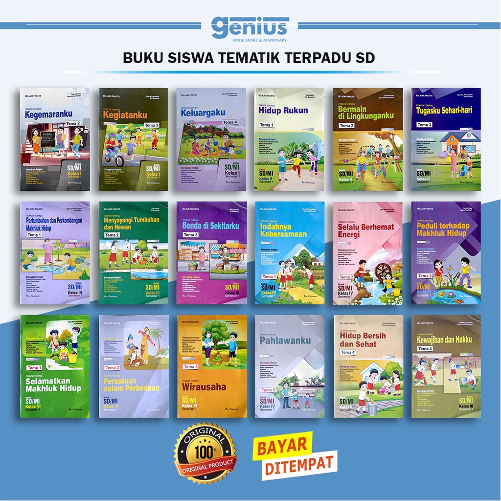Jual LKS Logika SD Buku Siswa Tematik Terpadu SD Lembar Kerja Siswa ...