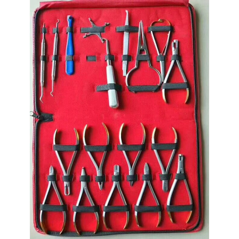 Jual Orthodontics instrument kits/ Instrumen set ortodonti | Shopee ...