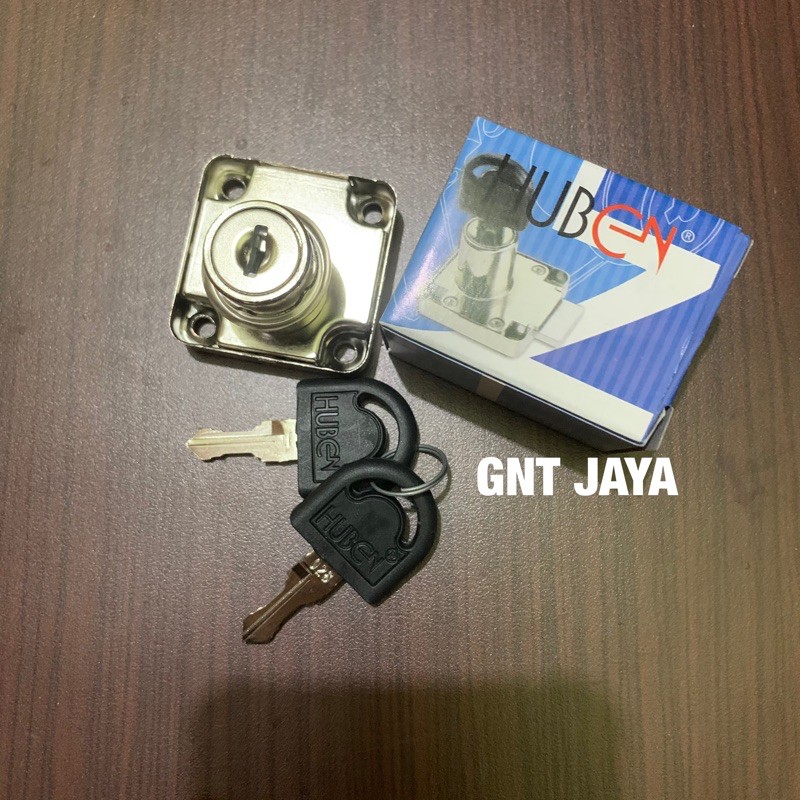 Jual kunci HUBEN HL 138-22mm TACO TOPFIT laci lemari drawer lock hl138 22 mm camlock besi plat ...