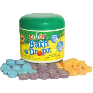 Jual crayola bath bomb bath dropz tabs mainan edukasi mainan mandi anak ...