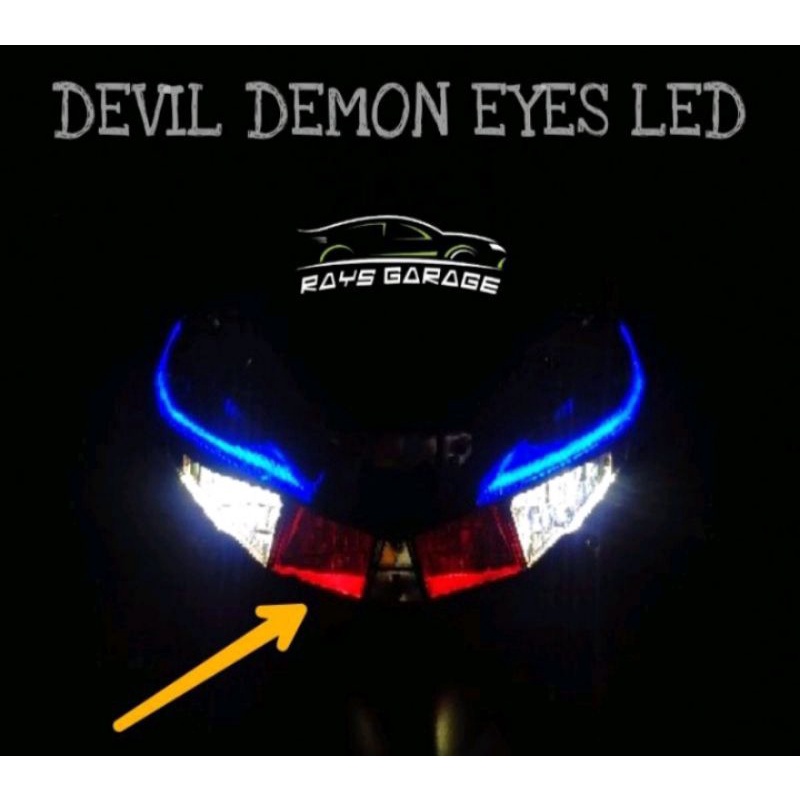 Jual LAMPU LED DEMON DEVIL EYE 3 LED 6 LED HARGA 1an Indonesia|Shopee ...