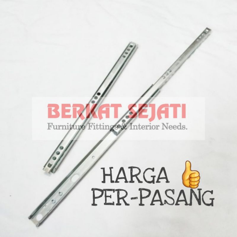 Jual Rel Laci MiNi Slide 374mm / 37cm MiNiSlide HUBEN Single Track ...