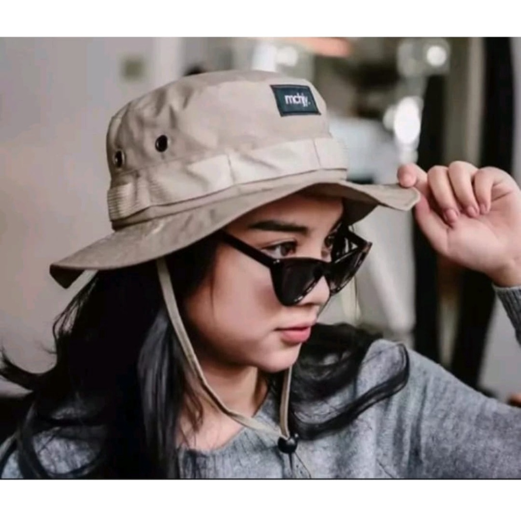 Jual TOPI BUCKET RIMBA / RIMBA HAT / TOPI HIKING / TOPI GUNUNG / BUCEKT ...