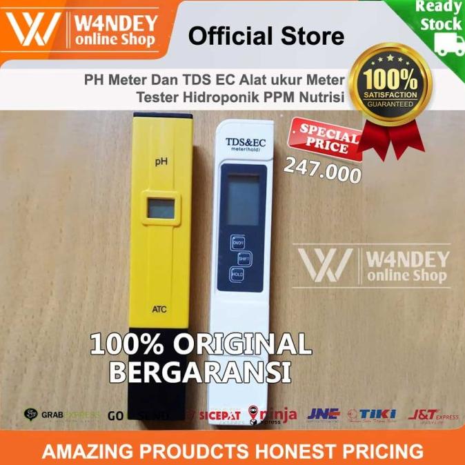 Jual PH Meter Dan TDS EC Alat ukur Meter Tester Hidroponik PPM Nutrisi ... Jual PH Meter Dan TDS EC Alat ukur Meter Tester Hidroponik PPM Nutrisi ...