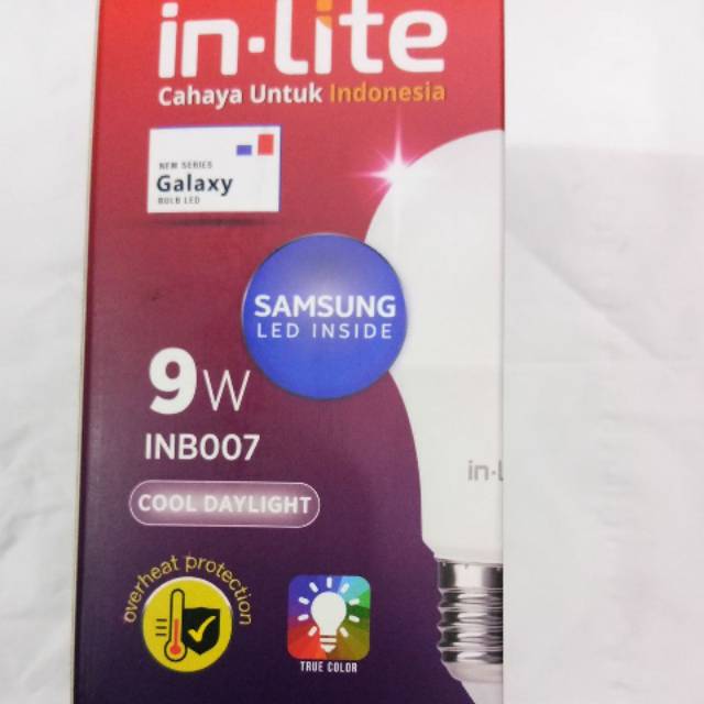 Jual LED In-lite 9w putih SAMSUNG LED INSIDE | Shopee Indonesia